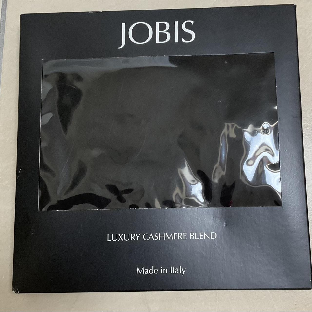 Cashmere & Wool Black Scarf by JOBIS. Italian... - Depop