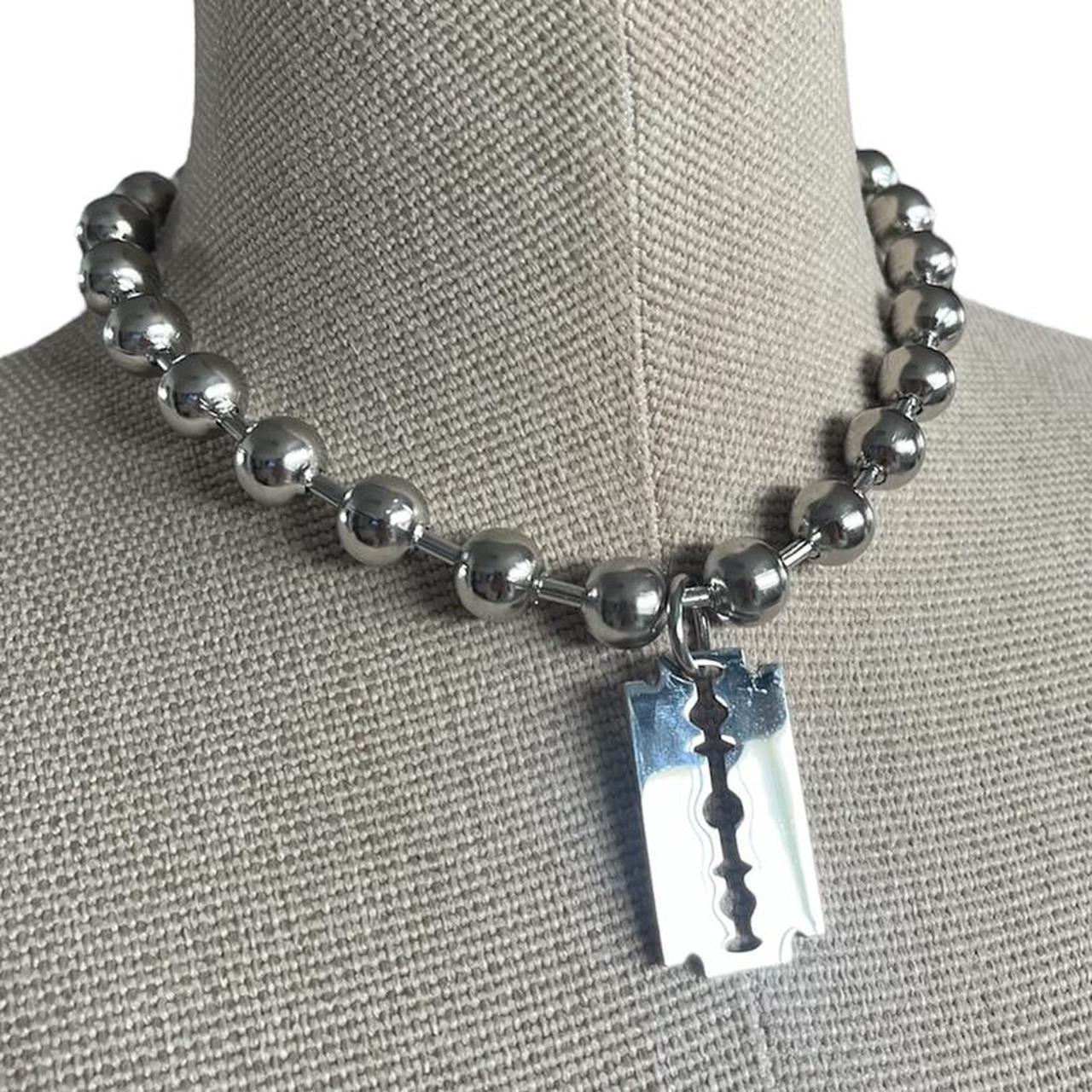 RAZORBLADE BIG ROLO CHAIN🖤🩸 Details: - 100%... - Depop