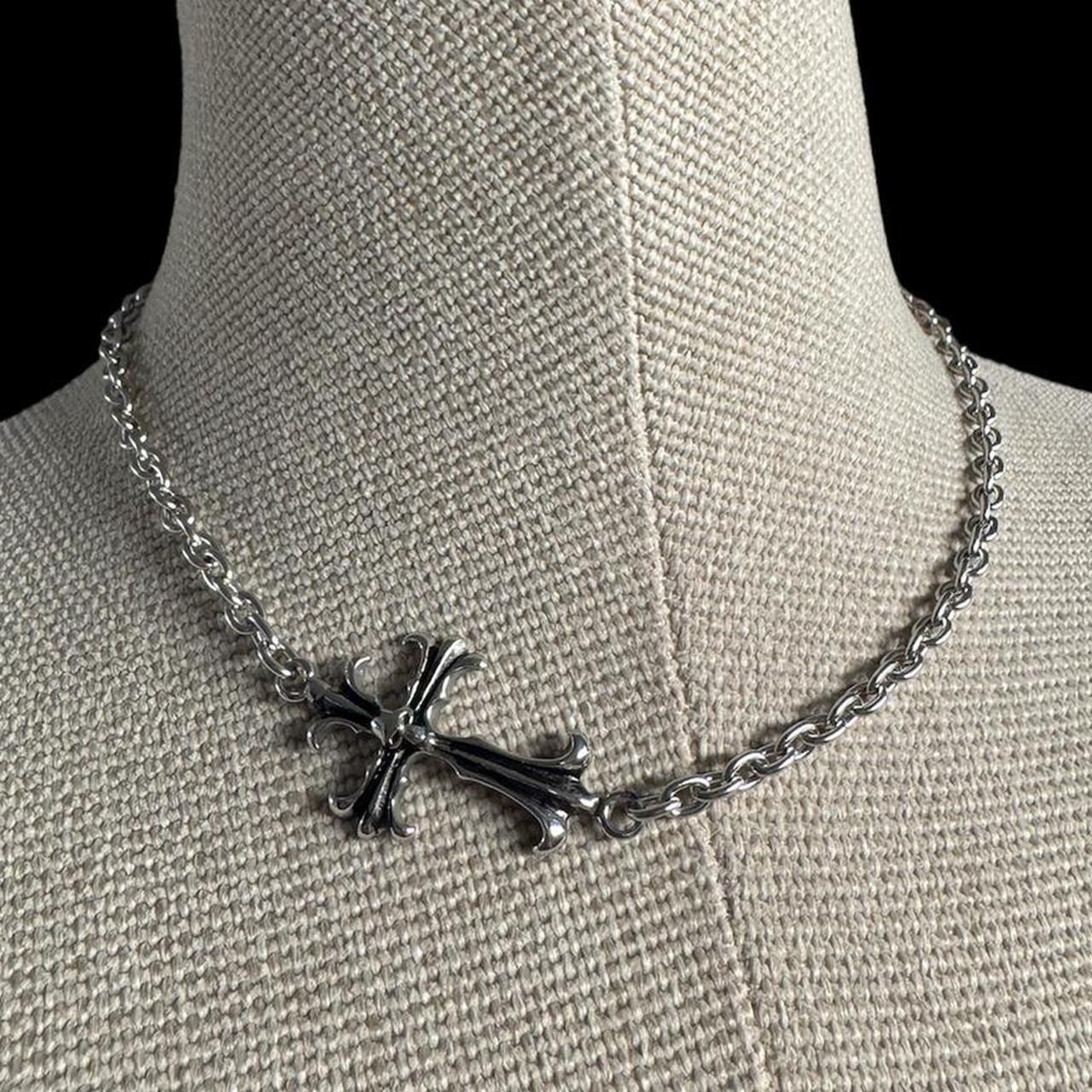🖤 LUVCHAINZZ.COM🖤 Mini cross necklace ️ Details: -... - Depop