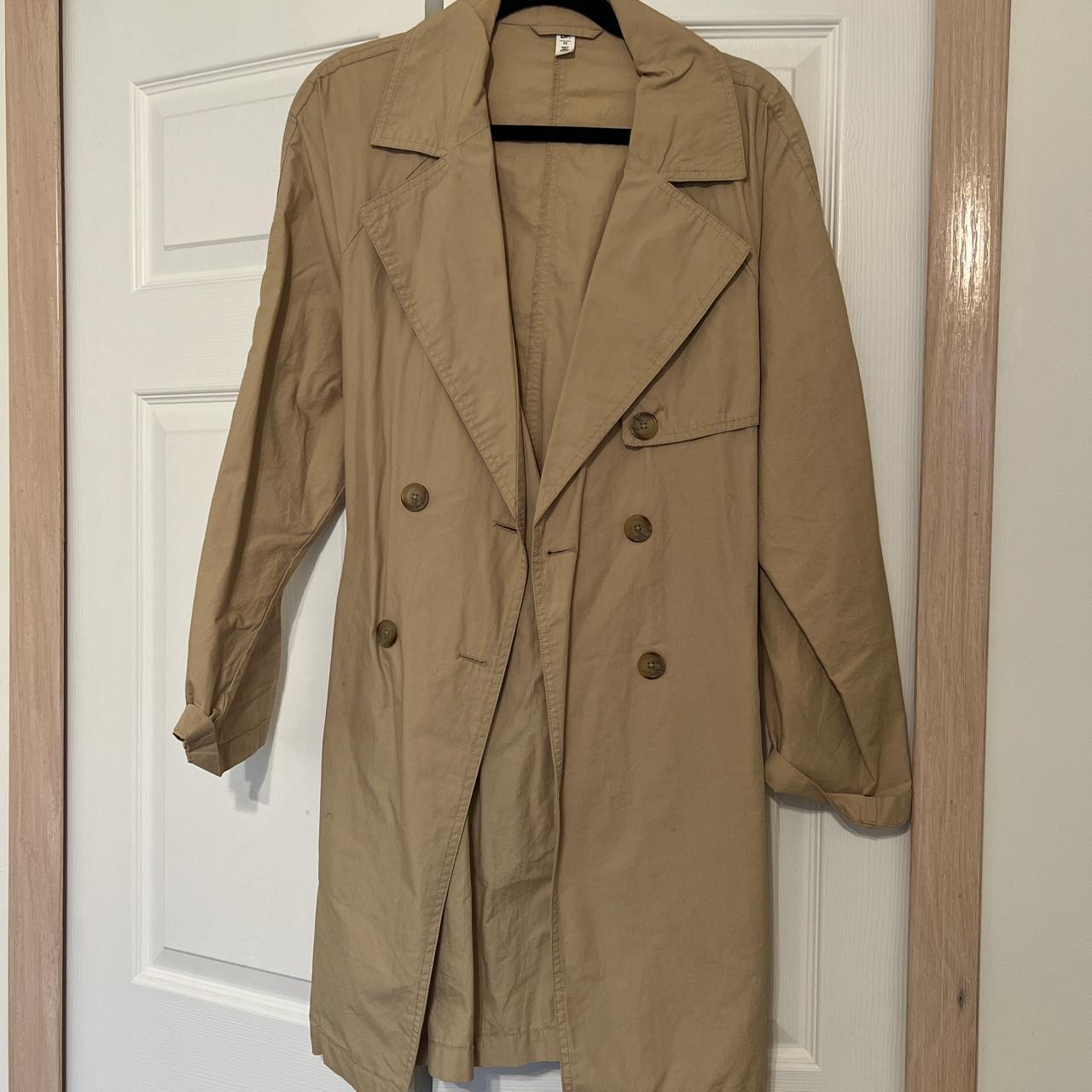 BP Khaki trench coat - Depop