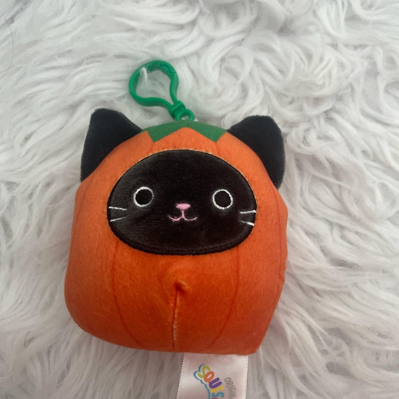 Halloween cat squishmallow clip Never used, only... - Depop