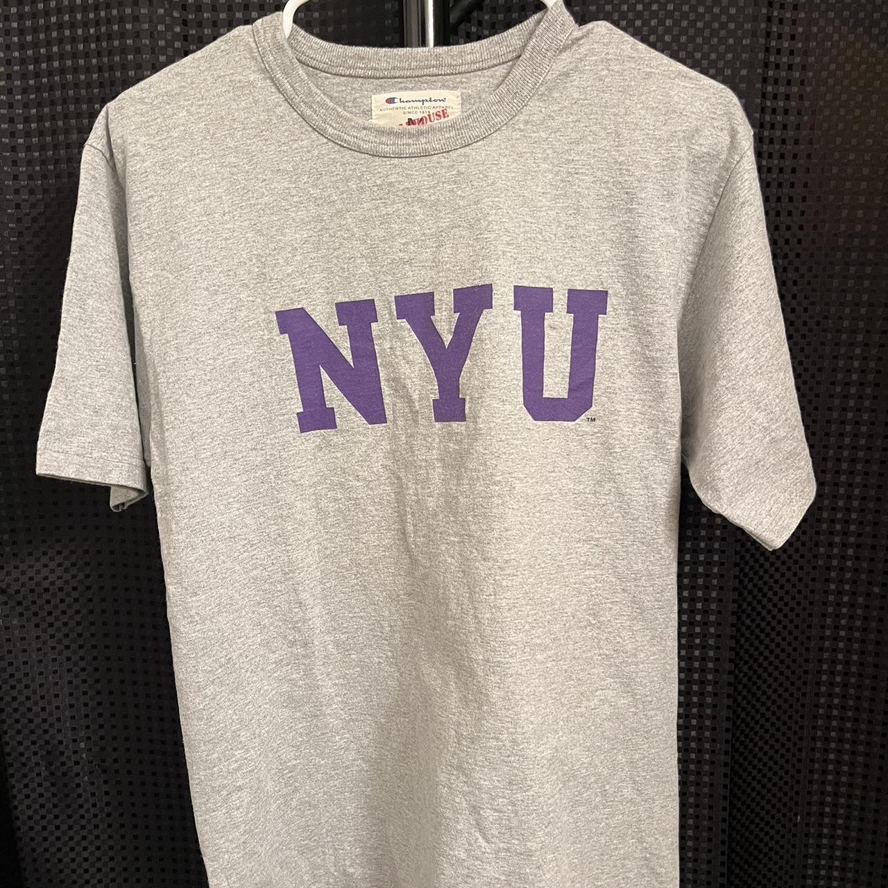 NYU champion shirt for sale! - Depop