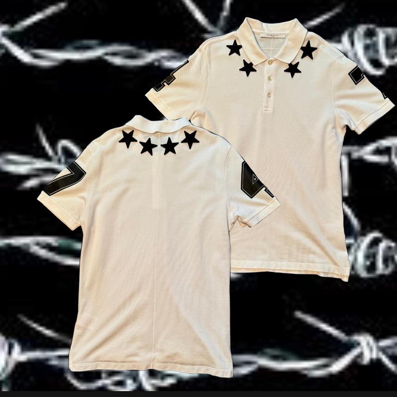 Givenchy Cuban star polo Numbers too there none... - Depop