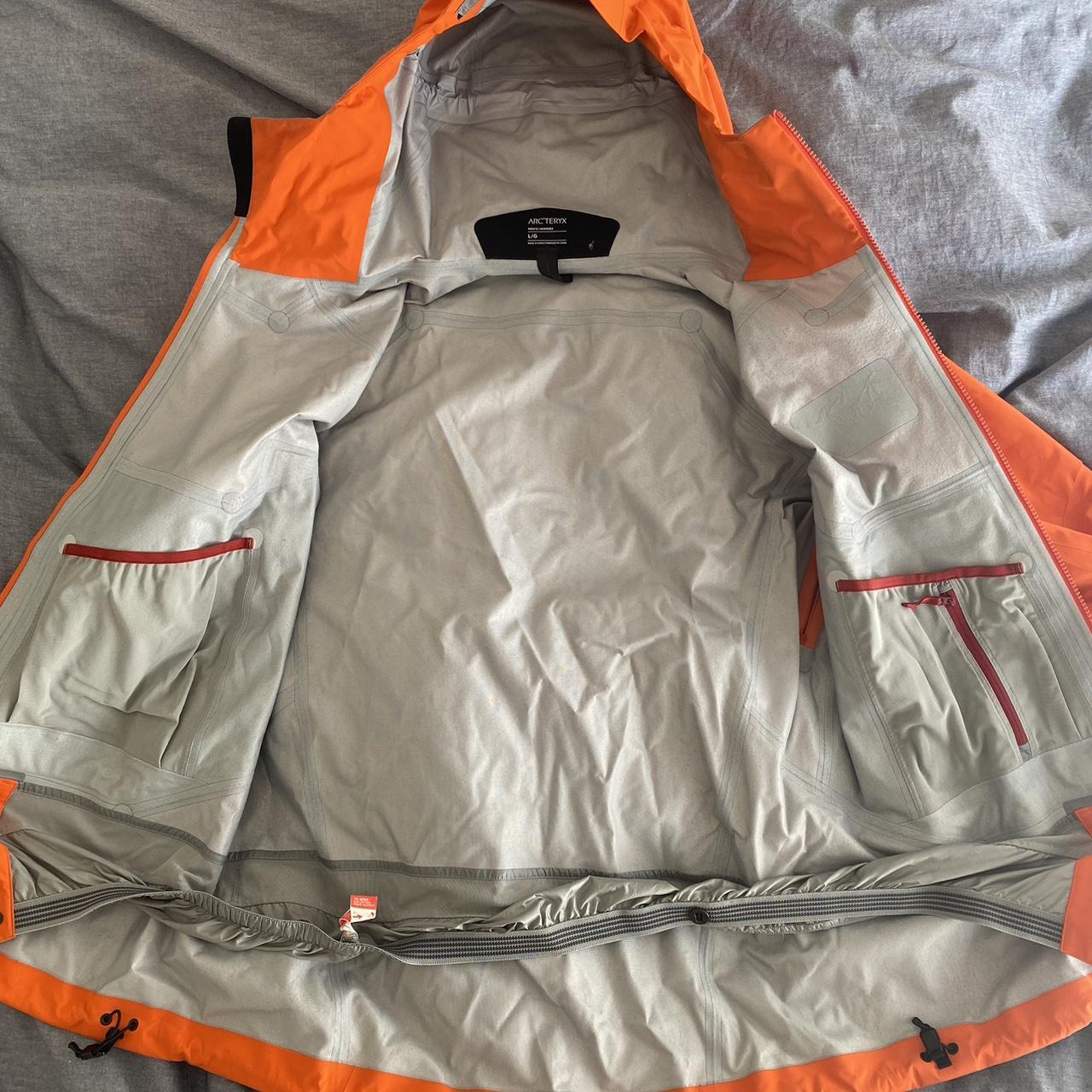 Arc’teryx Sabre Jacket (Shell) Phenom/ Orange Men’s... - Depop
