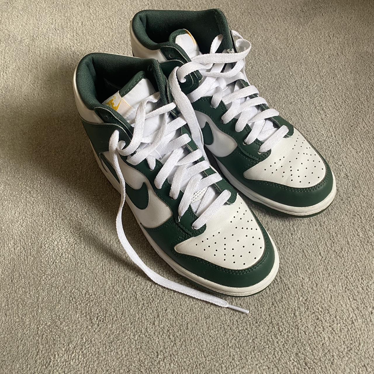 Nike Dunk High Australian GS DD1399-300 Green and... - Depop