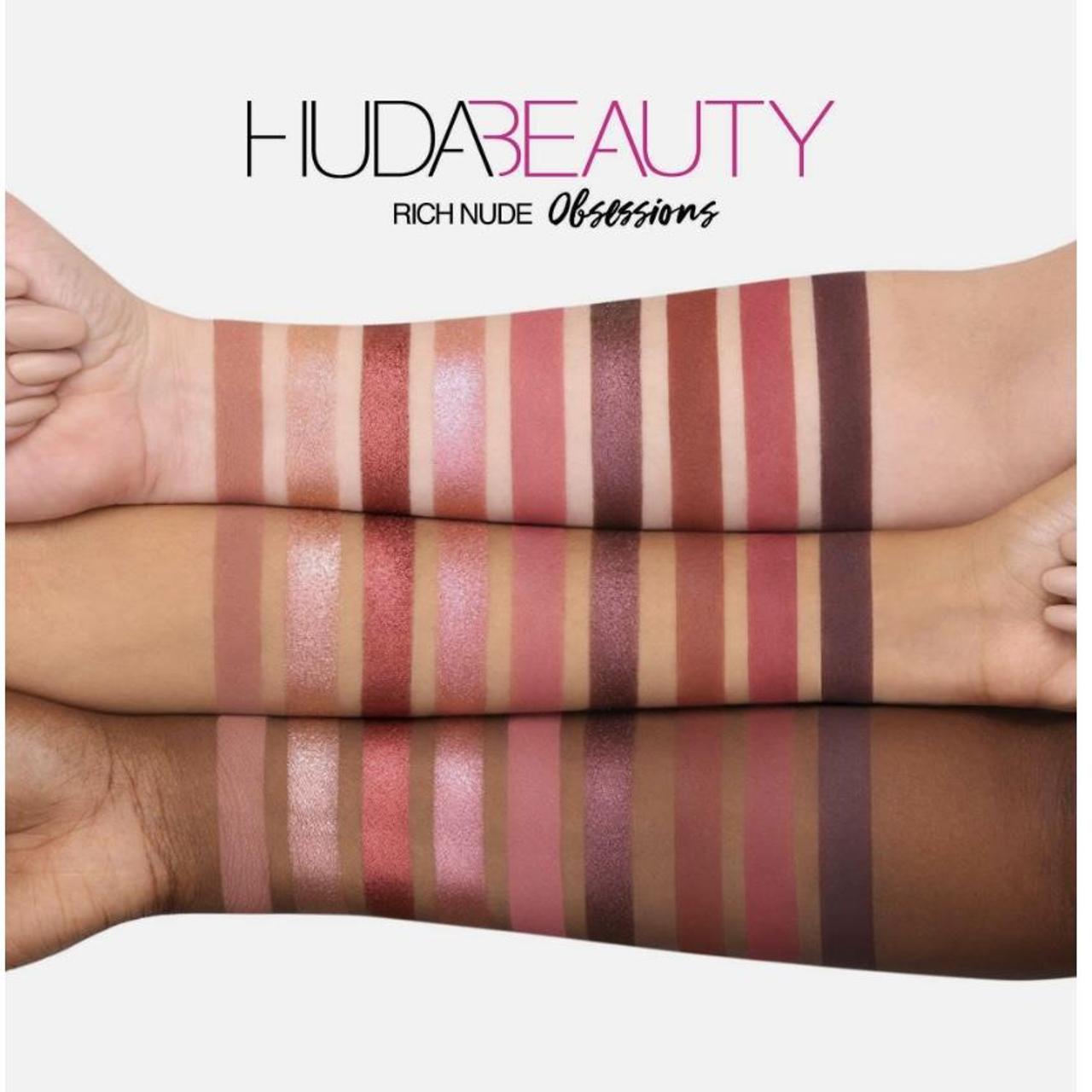 HUDA beauty nude rich obsessions palette super... - Depop