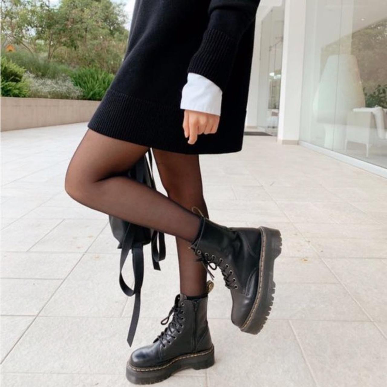 Doc Marten Jadon platform boots