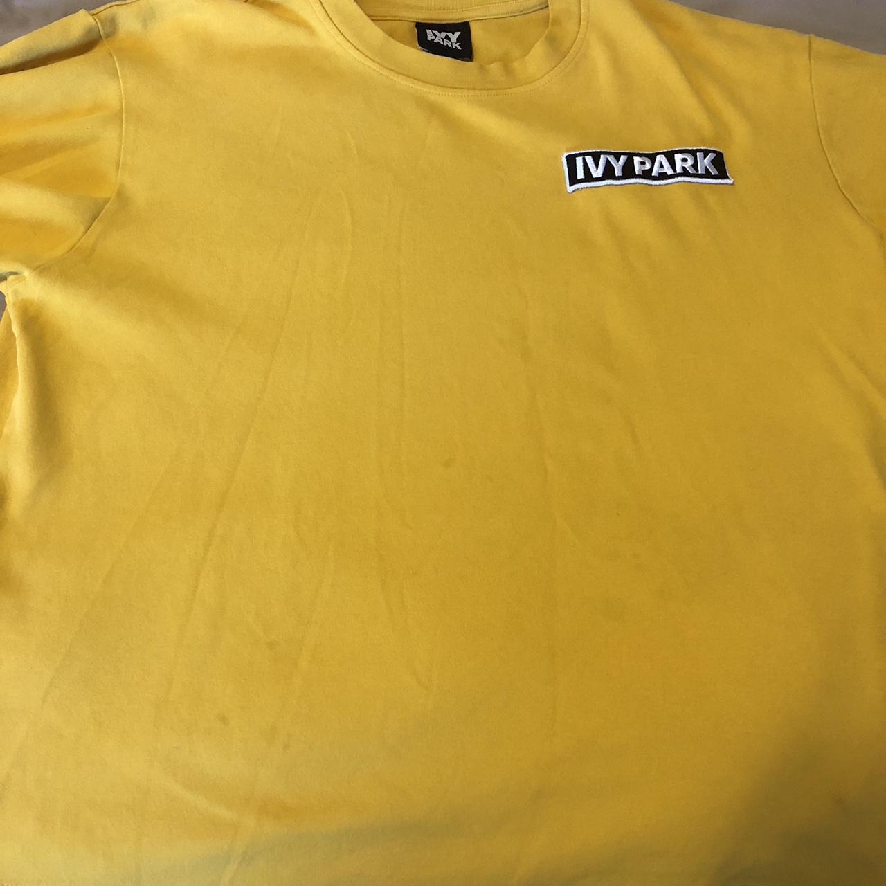 #IvyPark #beyonce ivy park yellow t-shirt. It does... - Depop