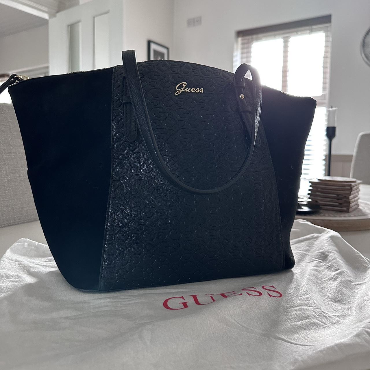 Classic black guess bag. Brand new without... - Depop