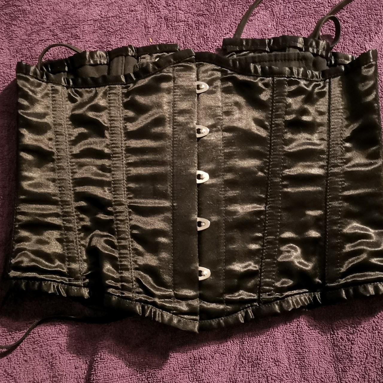 Women's Black Corset | Depop