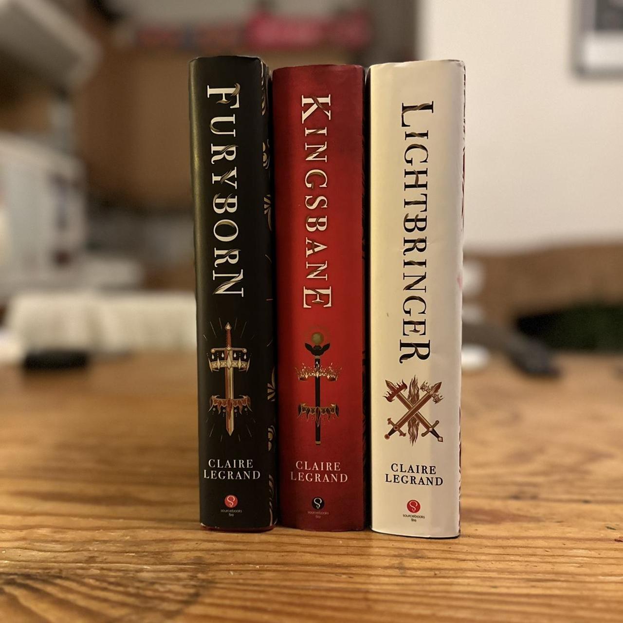 Furyborn hardback set by Claire Legrand... - Depop