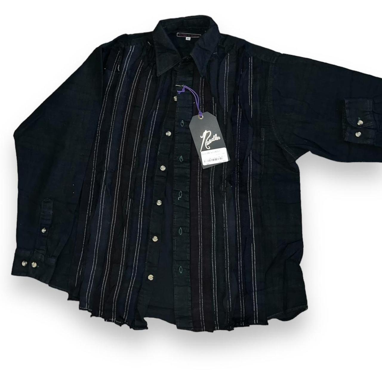 Needles shirt. ‘Rebuild Needles’ made in Japan.... - Depop