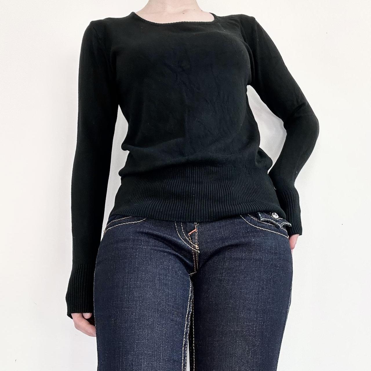 Black sweater 🖤 . Simple black sweater. Beautiful... | Depop