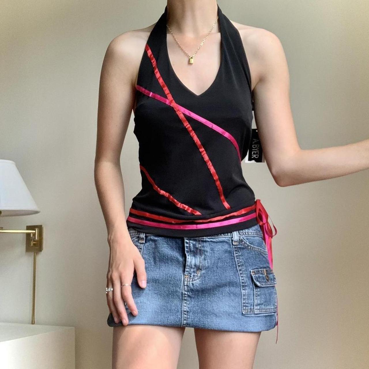 PART OF BOGO 75% OFF SALE‼️ ♡Amy Byer y2k ribbon... - Depop