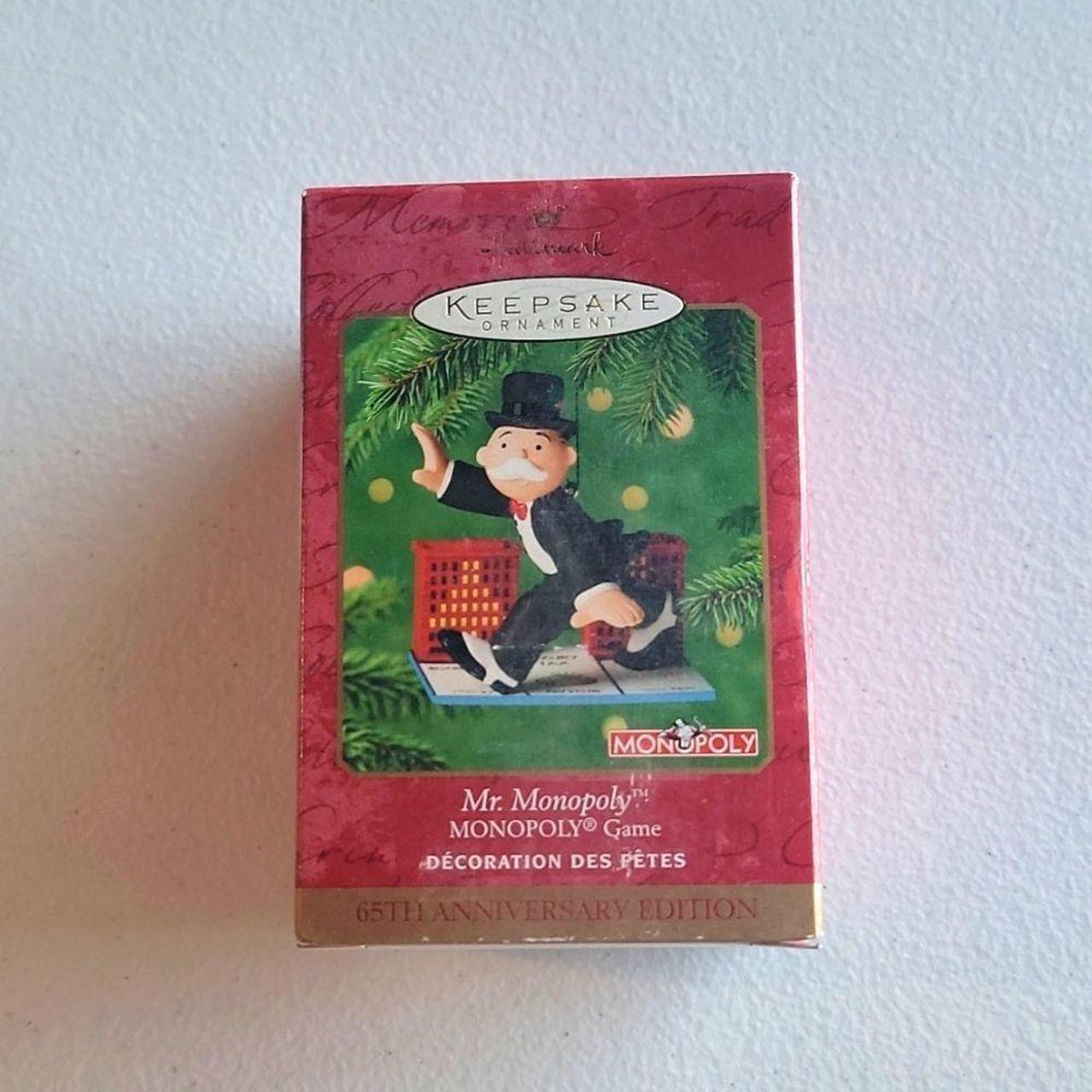 New in box Monopoly Man Christmas ornament 65th... - Depop