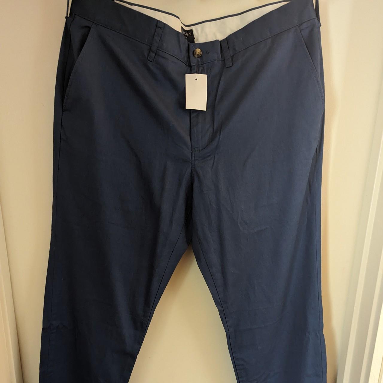 J Crew Straight Flex Pants Men's 34x32 New with... - Depop
