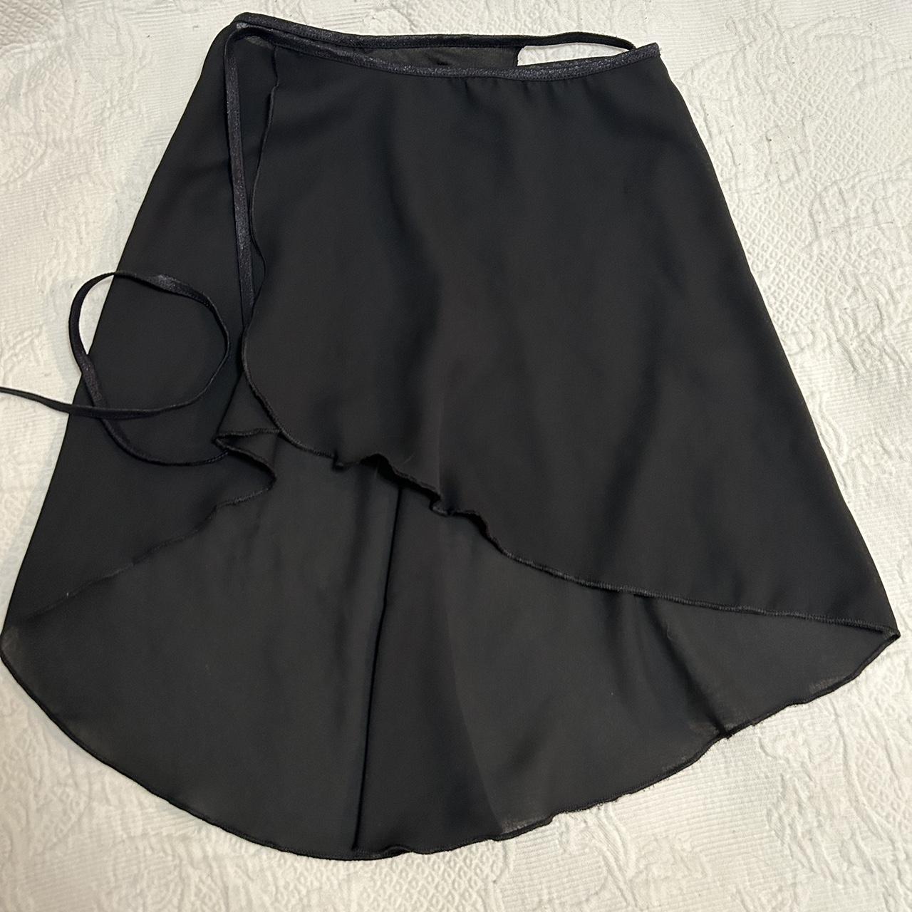 Body wrappers black wrap skirt, size P/S but it’s... | Depop