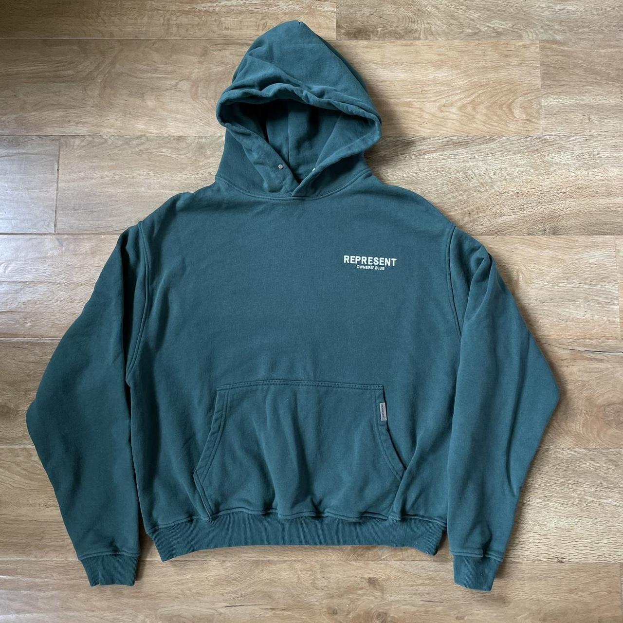 Represent Owners Club hood in Green Size Small,... - Depop