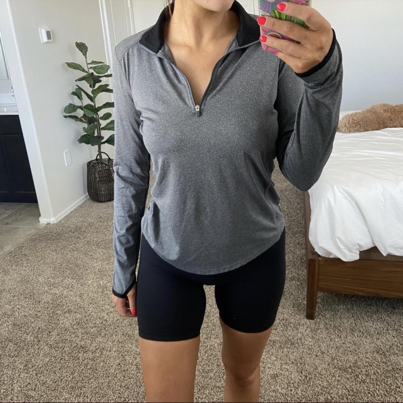 Danskin half zip pullover Soft and silky kind of... - Depop