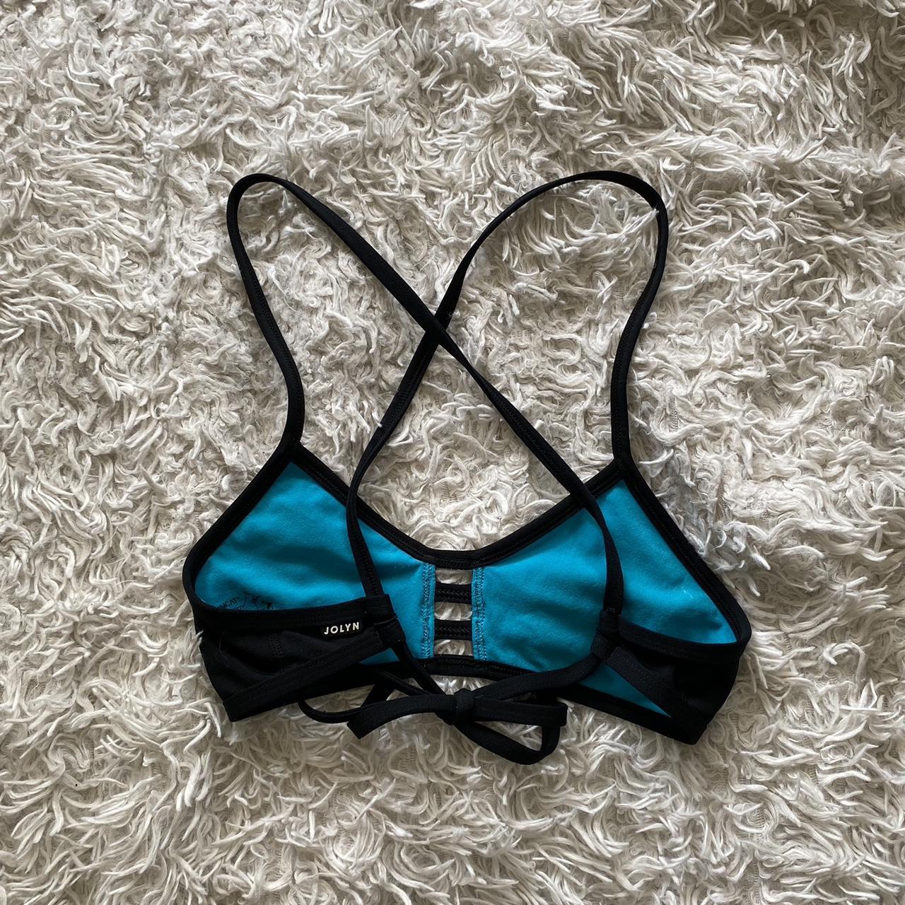 FREE SHIPPING! black jolyn bikini set! top is a... - Depop