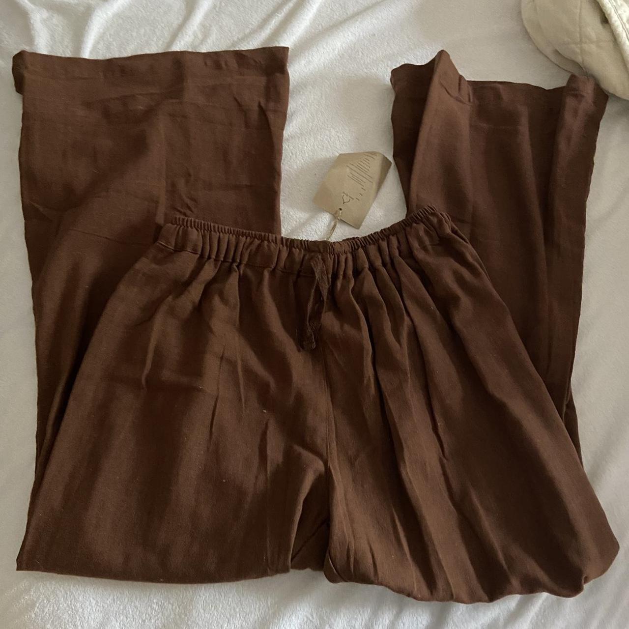 The hemp temple pants Wide leg Brand new!... - Depop