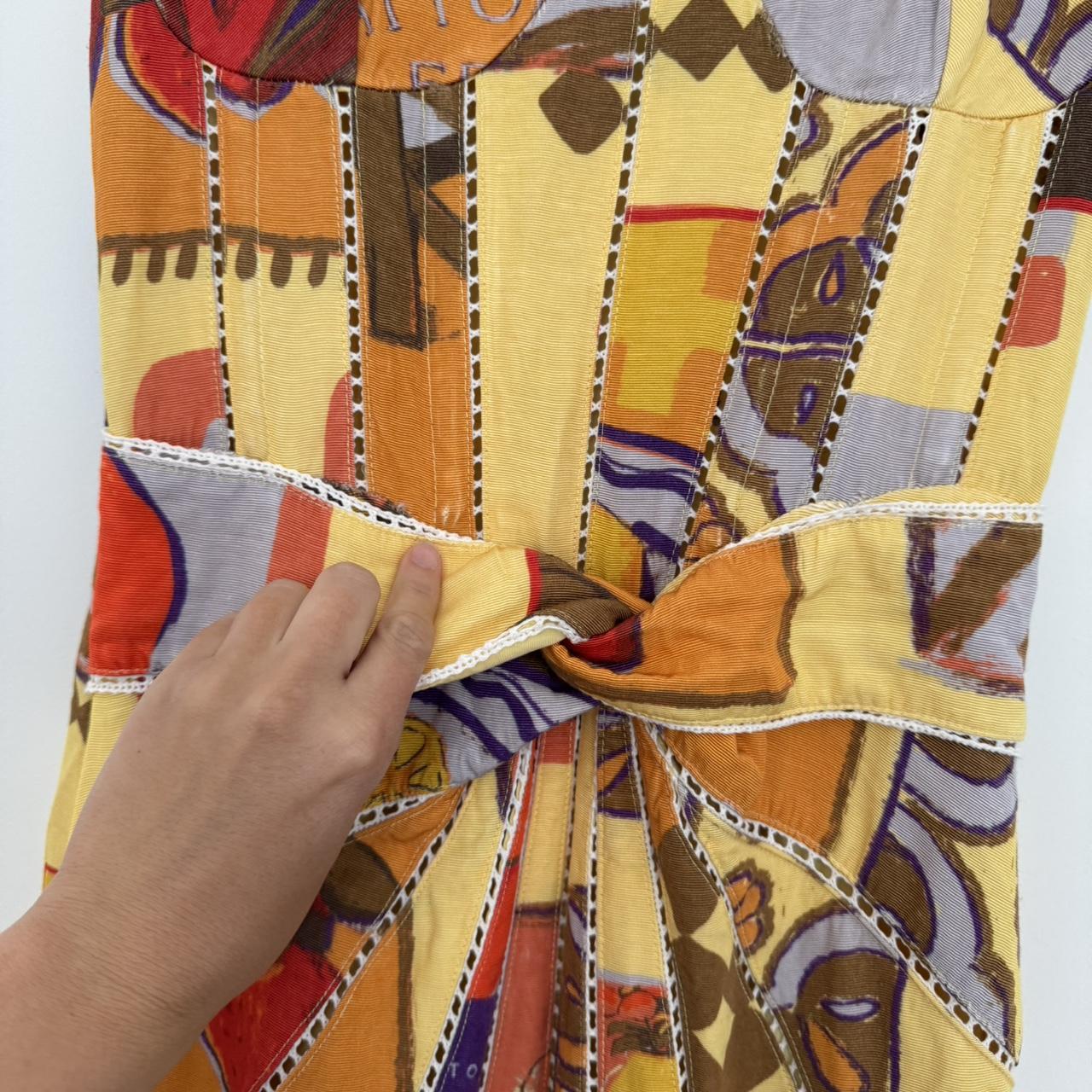 Zaco Milana Dress Villagio Yellow Rrp $400 * has... - Depop