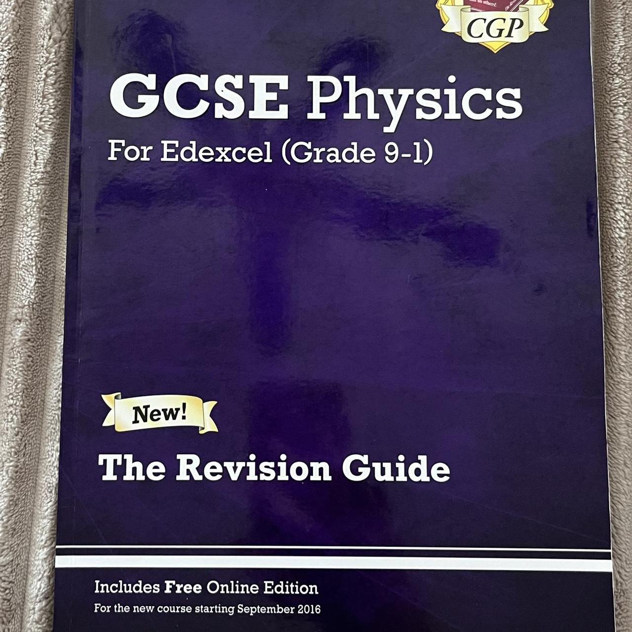 CGP GCSE physics revision Guide - for Edexcel exam... - Depop