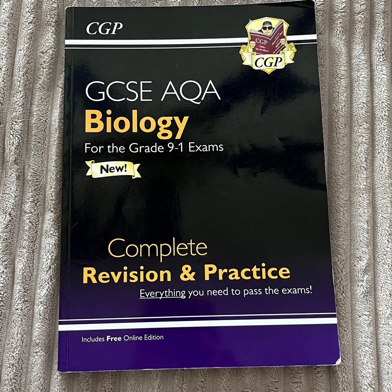 CGP GCSE Biology revision Guide + workbook - for... - Depop