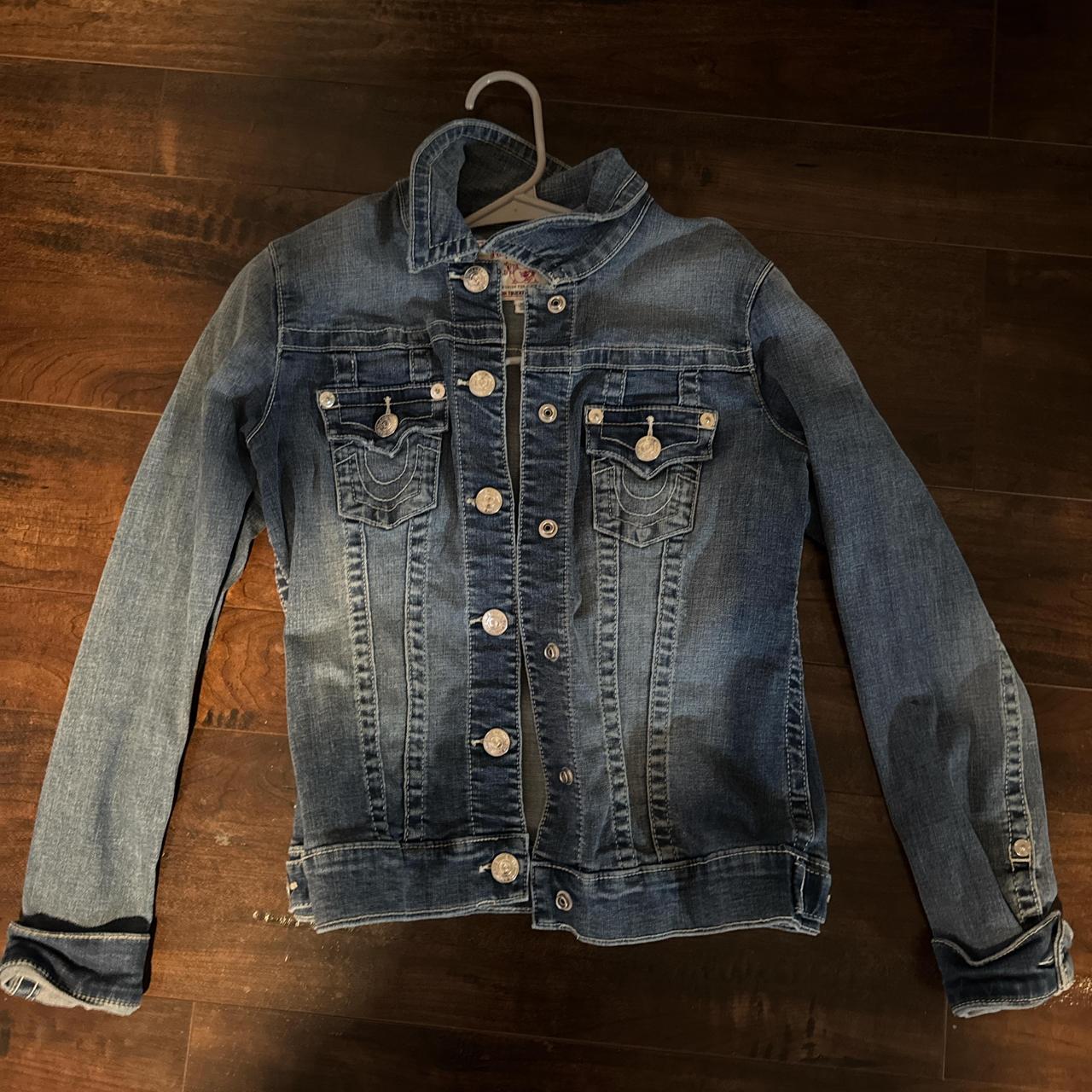 #truereligion jean jacket | Depop
