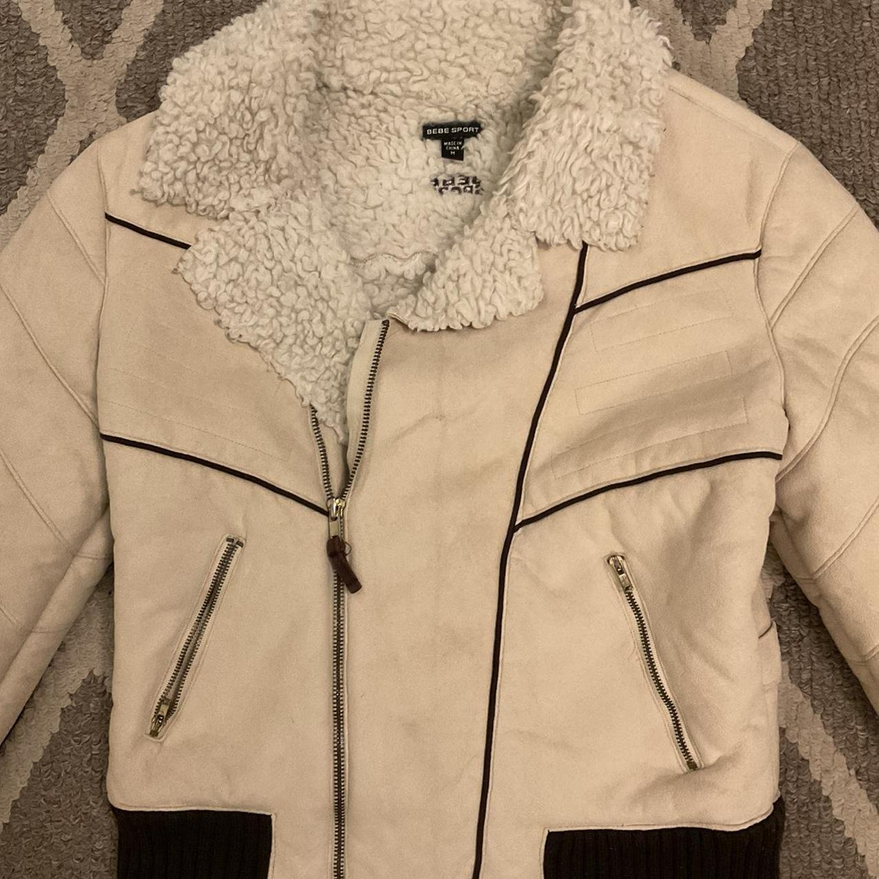 Rare BEBE sport womens motorcycle jacket This is an... - Depop