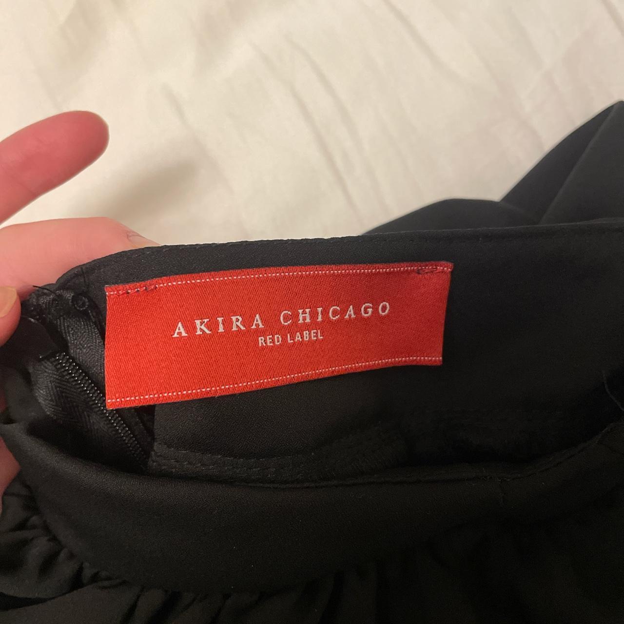 Black Akira Chicago backless dress Size XS - Depop