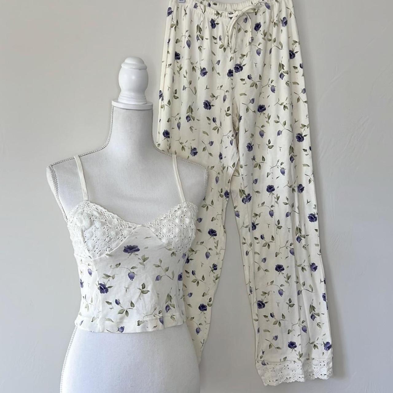 Victoria’s Secret Y2K Pajama Set Excellent... - Depop