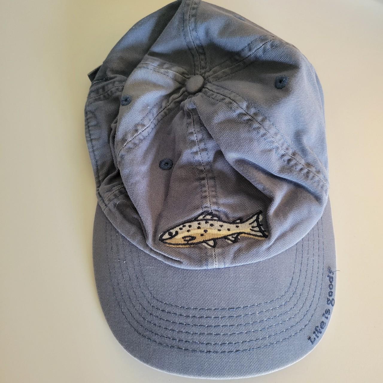life is good fish cap - Depop