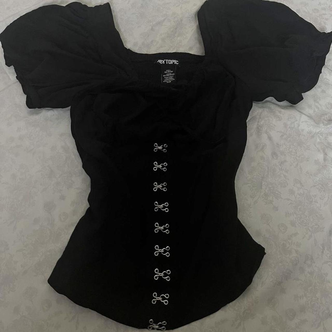 Hot topic corset top! It’s super soft ,stretchy, and... - Depop