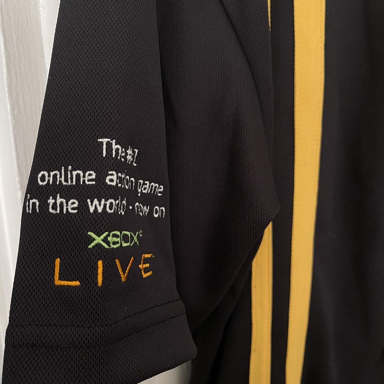 rare y2k counter-strike xbox live button up shirt -... | Depop