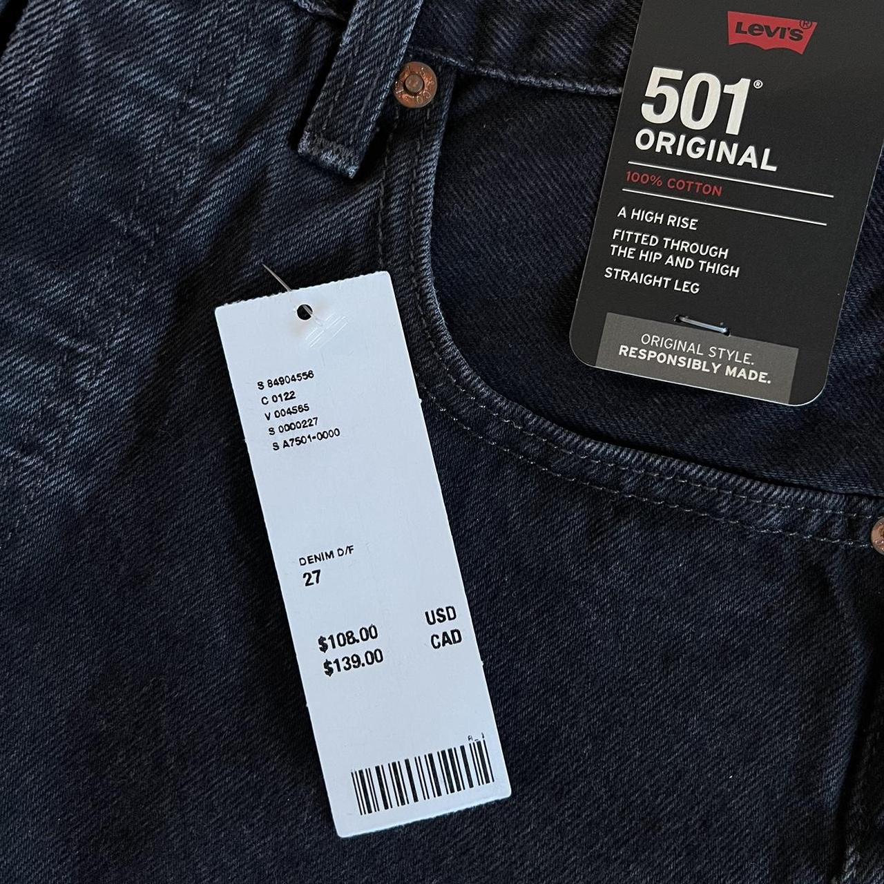 Levi’s 501 chaps denim (size 27) Never worn w/... - Depop