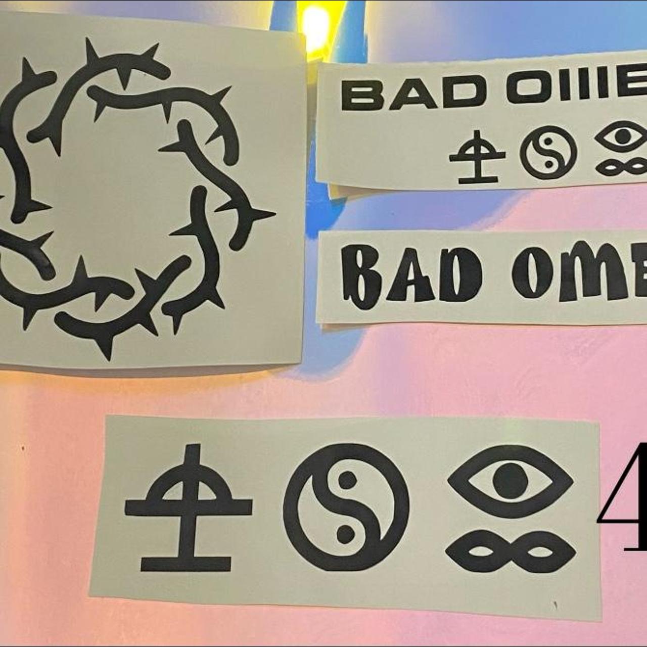 Bad Omens vinyl decals Height sizes very but all... - Depop