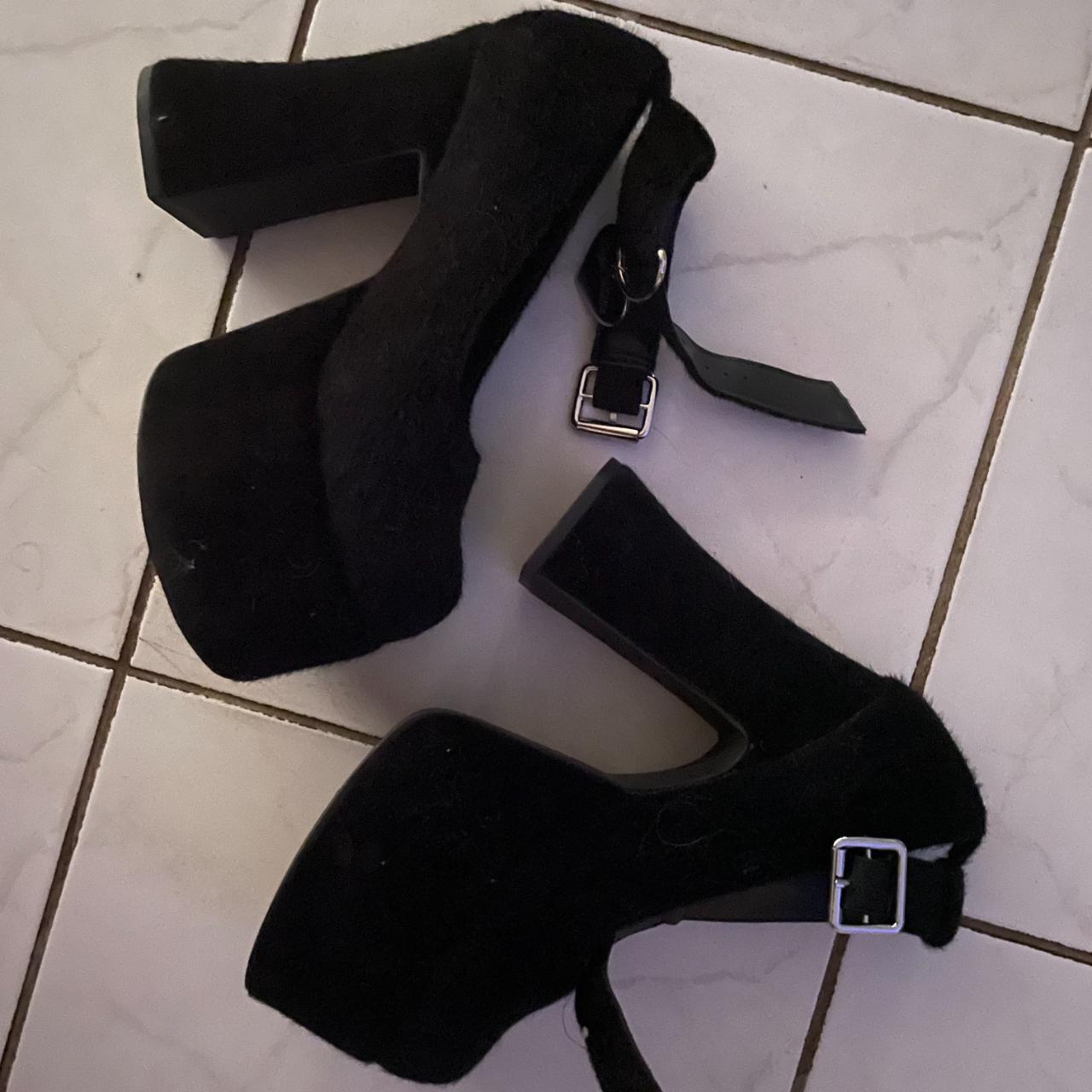 Sugar Thrillz - Feline Good Platform Heels UK 4 / US... - Depop