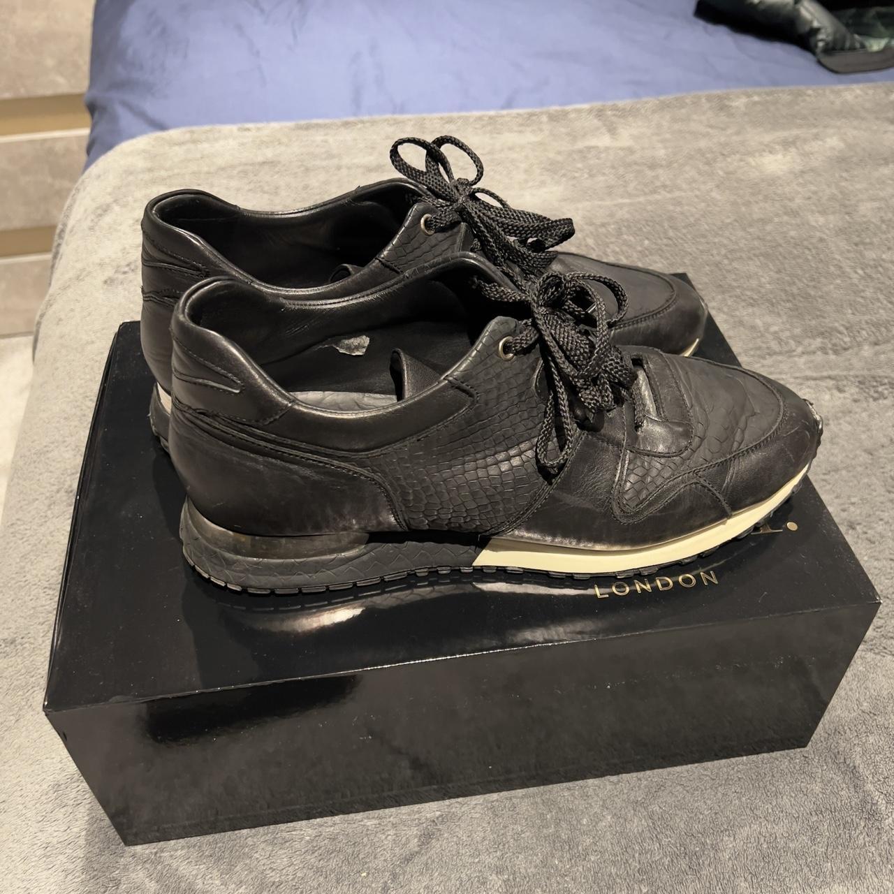 Mallet London trainer/shoe Snake Skin Great... - Depop