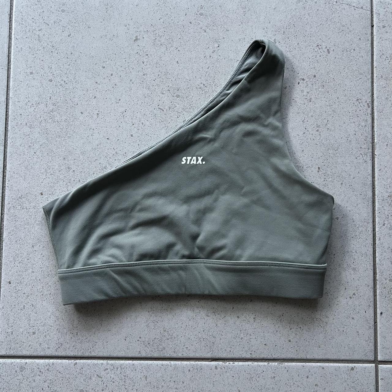 STAX ADIRA CROP in Sage Size small #stax - Depop