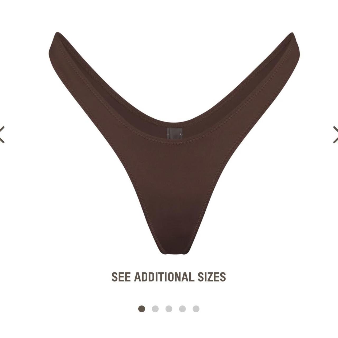 Skims Women's Brown Swim | Depop