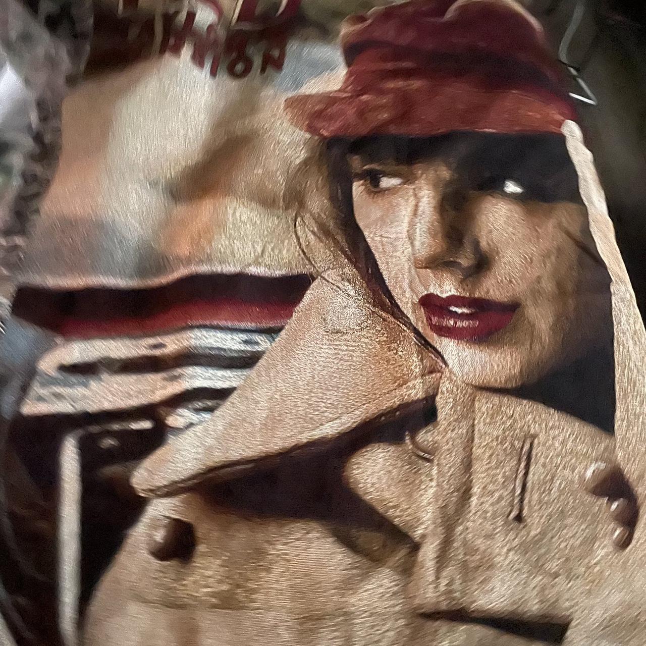 taylor swift red taylors version official blanket,... - Depop