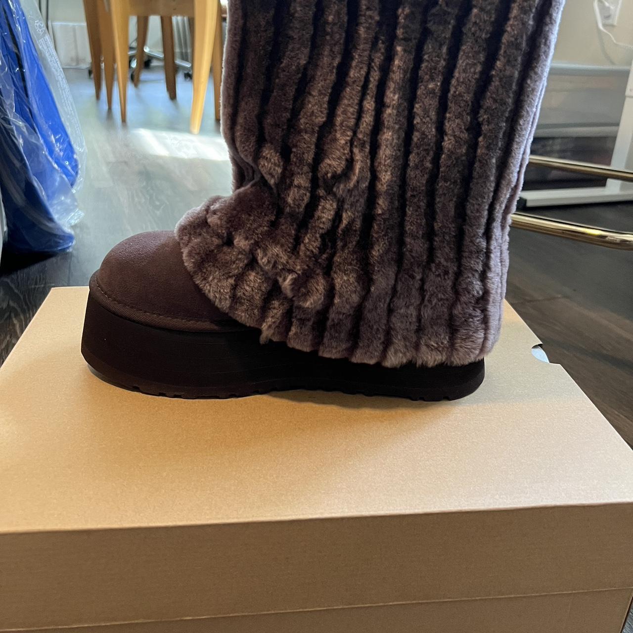 UGG Classic Short Sherpa Corduroy Platform Boot aka... - Depop