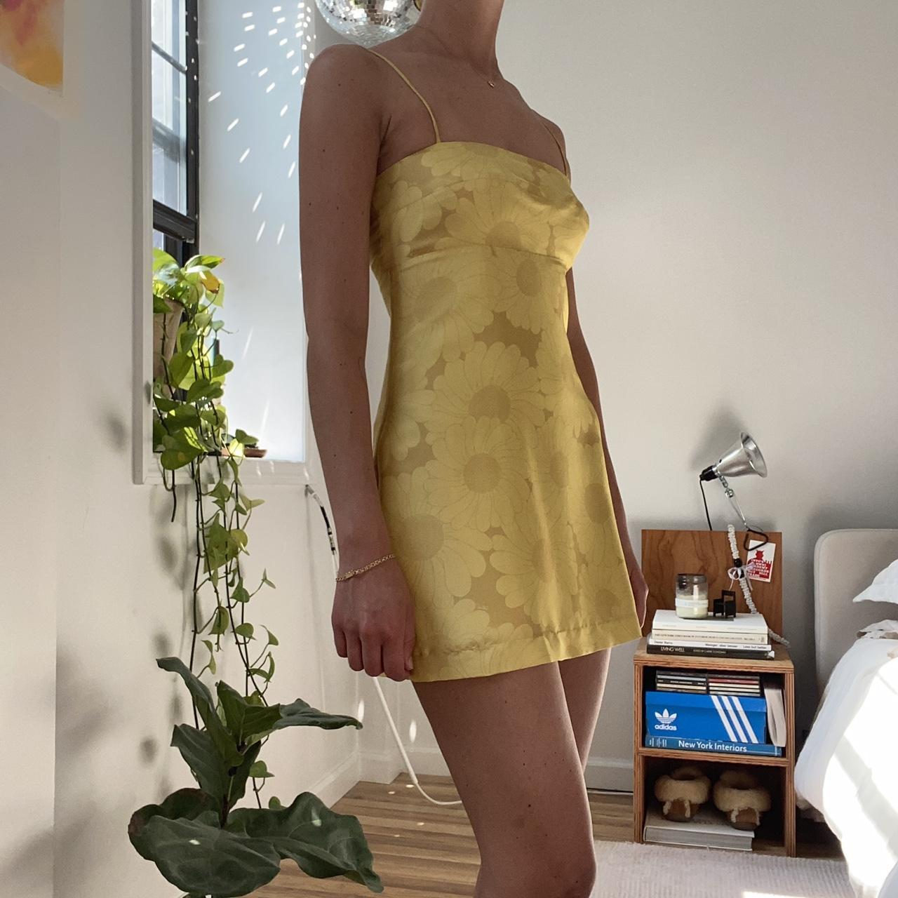 Réalisation Par Women's Yellow Dress | Depop
