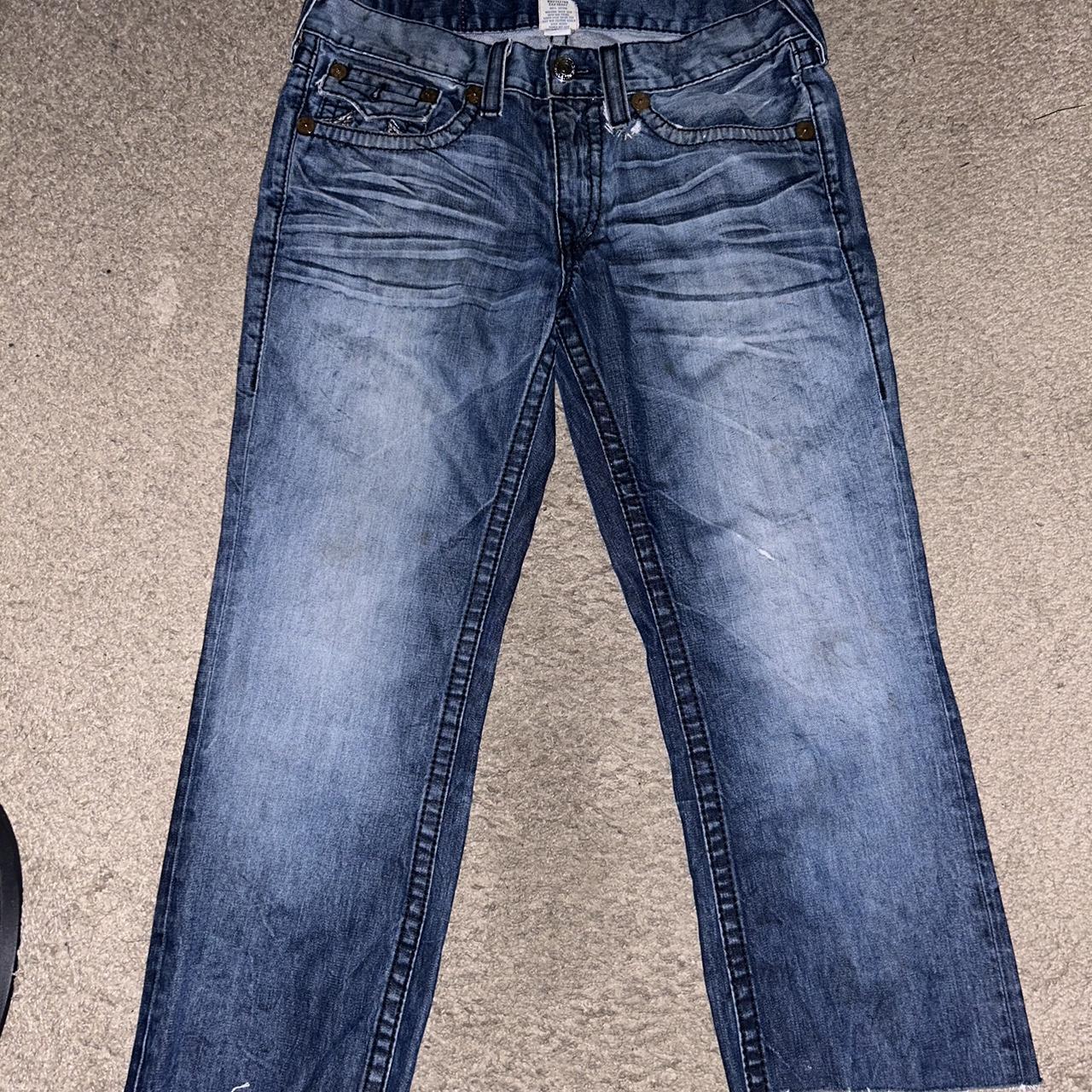 True Religion Ricky Rainbow Vintage Y2K Made In USA... - Depop