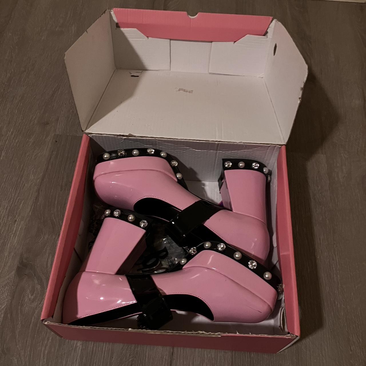 Dollskill pink Mary Janes Size: 8M but runs small Is... | Depop