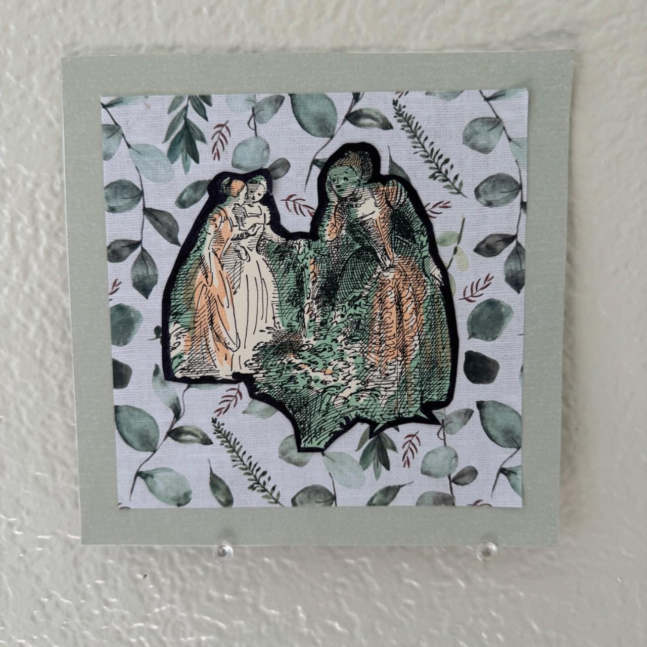 Handmade wall art based upon regency characters.... | Depop