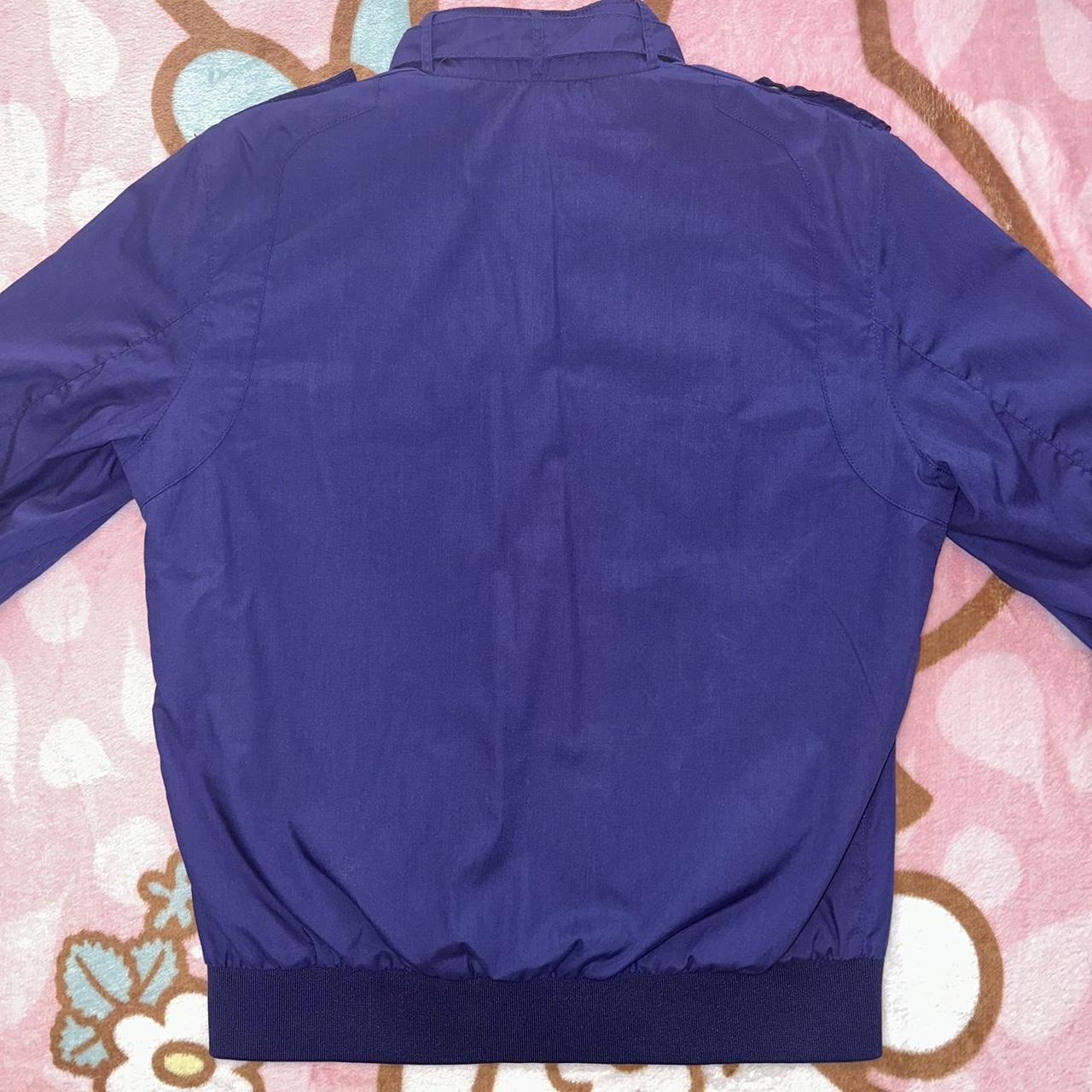 Dark Blue Members Only jacket. Size: S... - Depop