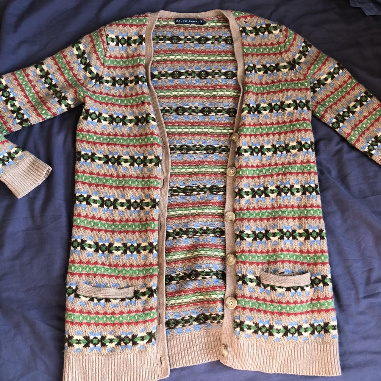 Ralph Lauren Women's multi Cardigan | Depop
