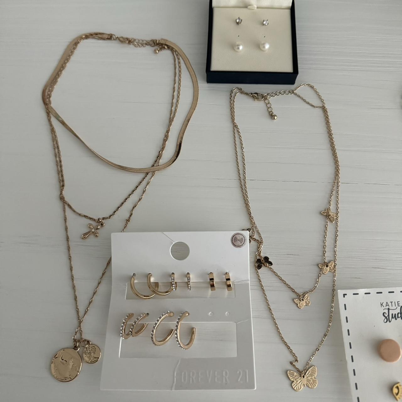 Jewelry bundle Forever 21 argento vivo sterling